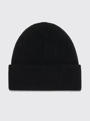 Dolce & Gabbana Ribbed Merino Wool-blend Beanie With Dg Monogram