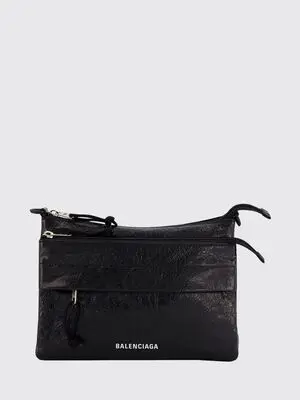 Balenciaga Explorer Arena Lambskin Messenger Bag With Adjustable Strap