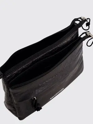 Balenciaga Explorer Arena Lambskin Messenger Bag With Adjustable Strap