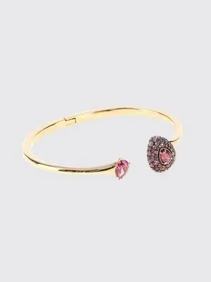 SWAROVSKI Sublima Rigid Bracelet In 18k Gold-plated Metal With Crystals