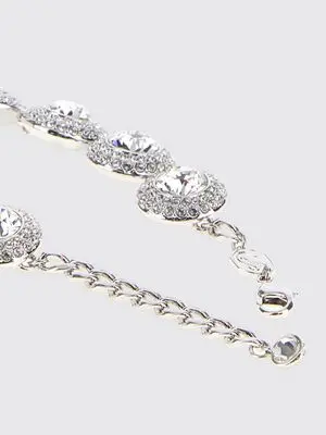 SWAROVSKI Una Angelic Adjustable Bracelet In Rhodium-plated Metal With Crystals
