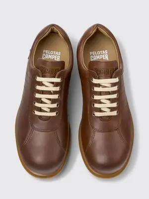 Camper Pelotas Low-top Sneakers In Smooth Leather With Pu Midsole