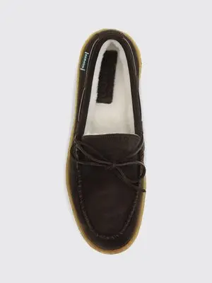 SEBAGO Suede Calfskin Boat Shoes With Laces