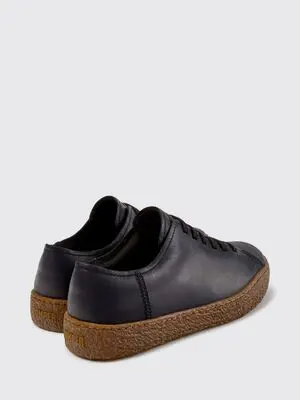 Camper Peu Terreno Low-top Sneakers In Nubuck Leather With Embossed Logo
