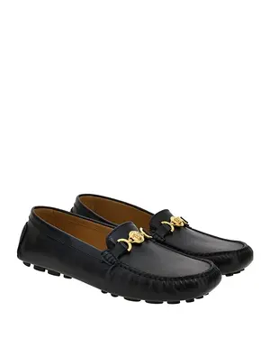 Versace Leather Loafers
