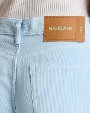 HAIKURE Korea High Rise Corduroy Jeans
