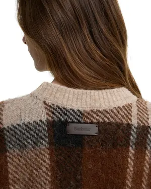 Barbour Glendyn Tartan Crewneck Sweater