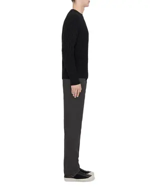 ALLSAINTS Tower Stretch Cotton Straight Leg Chinos - Anthracite