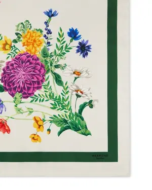 Max Mara Wkaonesto Floral Silk Scarf