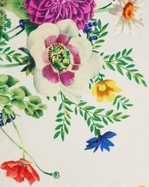 Max Mara Wkaonesto Floral Silk Scarf