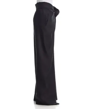 HEIRLOME Manuela Wool Blend Trousers - Black