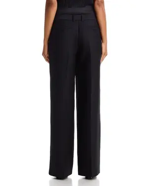 HEIRLOME Pia Wool & Silk Trousers