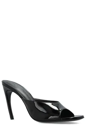 Attico Open Toe Heeled Mules