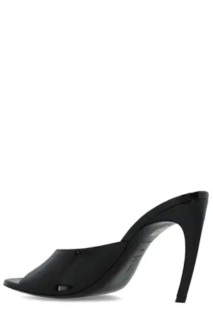 Attico Open Toe Heeled Mules