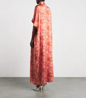 ROKSANDA Silk Floral Oshone Midi Dress