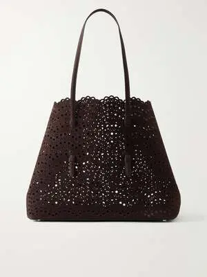 Alaïa Mina 37 Mini Haircalf Tote