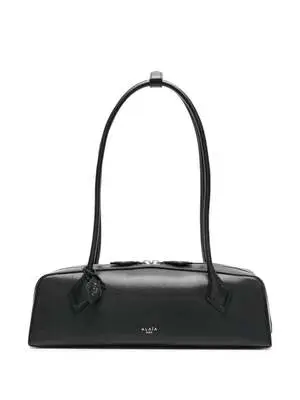 Alaïa Le Teckel Medium Bag In Goatskin - Noir