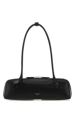 Alaïa Alaïa LE TECKEL MEDIUM BAG In GOATSKIN Noir