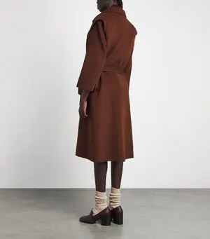 WOLK MORAIS Cashmere Hooded Paletot Jacket And Coat Set