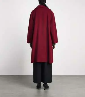 WOLK MORAIS Cashmere Knee-length Bedford Coat