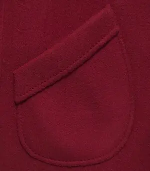 WOLK MORAIS Cashmere Knee-length Bedford Coat