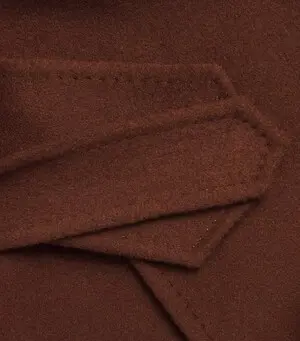 WOLK MORAIS Cashmere Tie-waist Cape