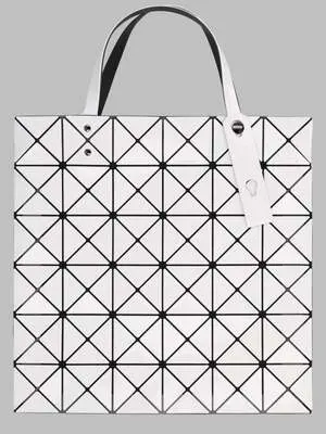 Issey Miyake 100% Polyester Handbag, Made In Japan - White