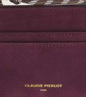 Claudie Pierlot Suede Card Holder