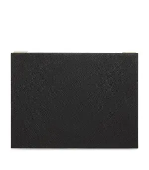Smythson Leather 3-drawer Panama Jewellery Box