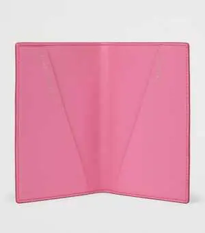 Smythson Leather Panama Passport Cover