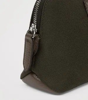 Smythson Small Canvas Wash Bag
