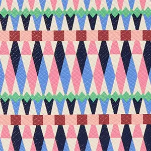 Smythson Leather Harlequin Panama Passport Cover