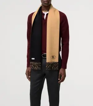 Burberry Cashmere Reversible Scarf