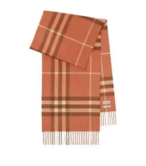 Burberry Cashmere Check Scarf