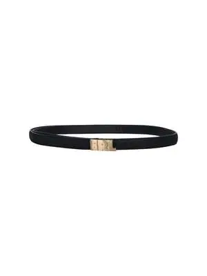 ERL Leather Logo Buckle Belt
