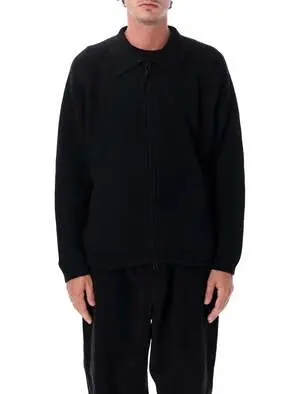 Universal Works Zip-front Knit Cardigan - Nero