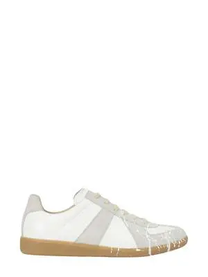 MAISON MARGIELA Maison Margiela Low-Top Leather Sneakers White