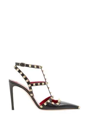 Valentino Garavani Studded Leather High Heel Pumps
