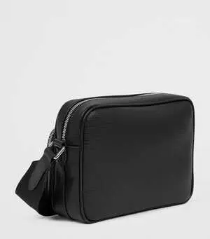 Smythson Leather Panama Cross-body Bag