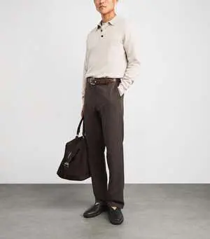 Sunspel Donegal Tweed Trousers