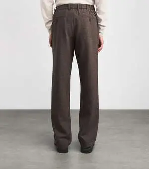 Sunspel Donegal Tweed Trousers