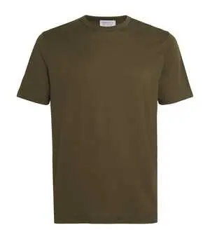 Sunspel Supima Cotton Classic T-shirt - Green