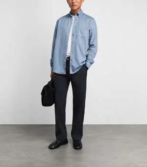 Sunspel Cotton Drill Trousers