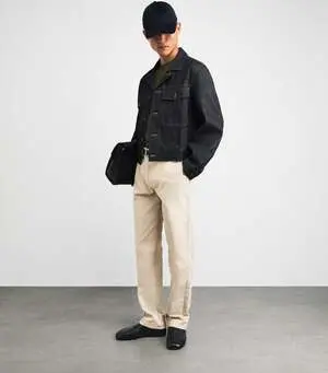 Sunspel Cotton Drill Trousers