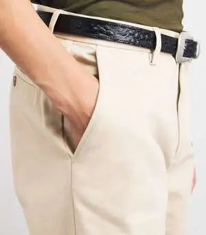 Sunspel Cotton Drill Trousers