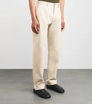 Sunspel Cotton Drill Trousers