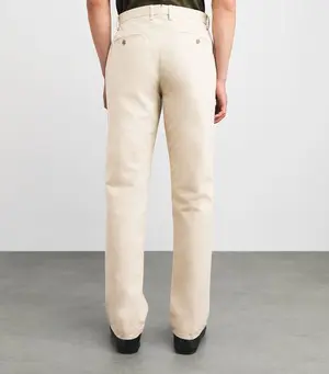 Sunspel Cotton Drill Trousers