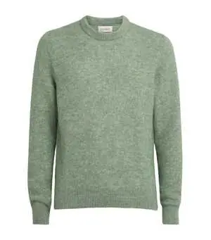 Oliver Peoples Wool-blend Blenheim Sweater - Green