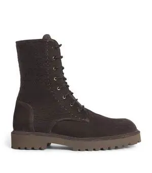 Max Mara Combat Boots