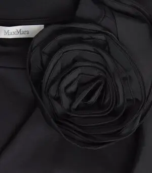 Max Mara Cotton Floral Appliqué T-shirt
